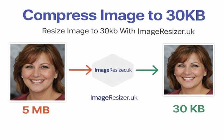 Image Compressor to 30KB Online - Image Resizer